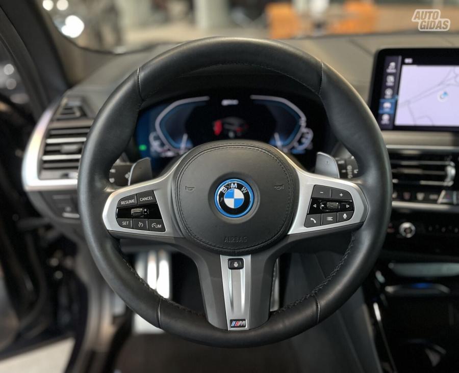 Blue BMW X3 2022 in Klaipeda, with an engine capacity of 2.00 L and mileage of 89 thousand km for 41881 €, photo 18 on AUTOMOTO.COM.LV