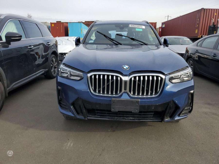 Blue BMW X3 2023 in Vilnius, with an engine capacity of 0.00 L and mileage of 75 thousand km for 14600 €, photo 1 on AUTOMOTO.COM.LV