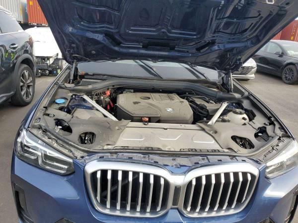 Blue BMW X3 2023 in Vilnius, with an engine capacity of 0.00 L and mileage of 75 thousand km for 14600 €, photo 3 on AUTOMOTO.COM.LV