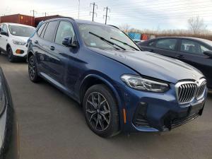 Blue BMW X3 2023 in Vilnius, with an engine capacity of 0.00 L and mileage of 75 thousand km for 14600 €, photo 7 on AUTOMOTO.COM.LV