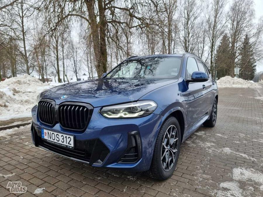 Zils BMW X3 2023 Tauragė, ar dzinēja tilpumu 2.00 L un nobraukumu 238 tūkst. km par 29900 €, foto 2 vietnē AUTOMOTO.COM.LV