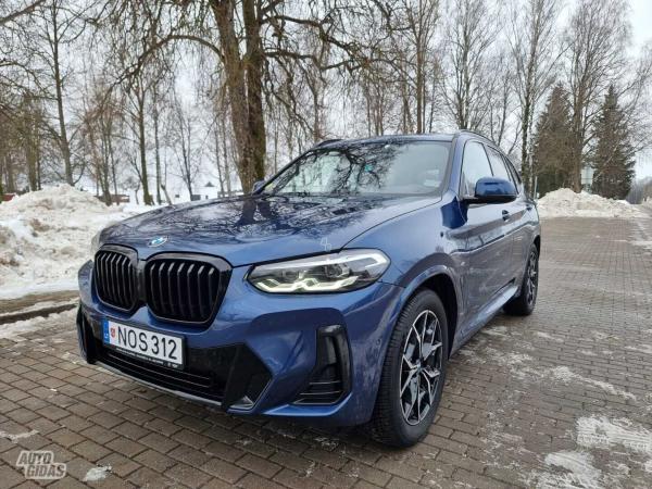 Blue BMW X3 2023 in Taurage, with an engine capacity of 2.00 L and mileage of 238 thousand km for 29900 €, photo 2 on AUTOMOTO.COM.LV