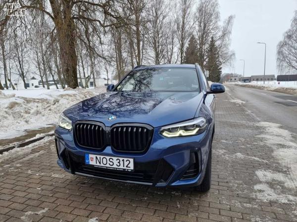 Blue BMW X3 2023 in Taurage, with an engine capacity of 2.00 L and mileage of 238 thousand km for 29900 €, photo 3 on AUTOMOTO.COM.LV
