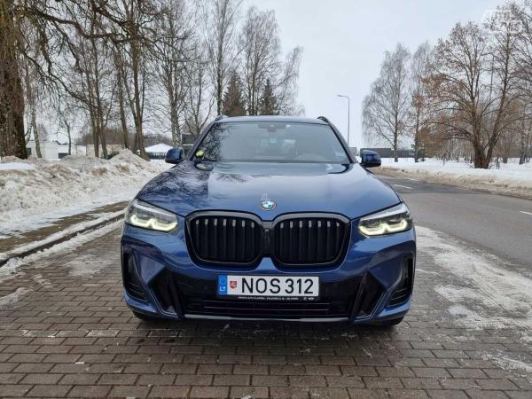 Blue BMW X3 2023 in Taurage, with an engine capacity of 2.00 L and mileage of 238 thousand km for 29900 €, photo 4 on AUTOMOTO.COM.LV