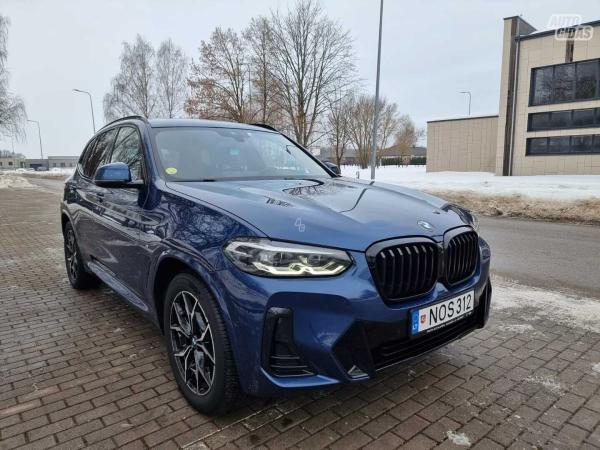 Blue BMW X3 2023 in Taurage, with an engine capacity of 2.00 L and mileage of 238 thousand km for 29900 €, photo 5 on AUTOMOTO.COM.LV