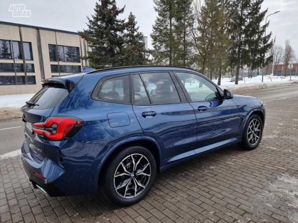 Blue BMW X3 2023 in Taurage, with an engine capacity of 2.00 L and mileage of 238 thousand km for 29900 €, photo 8 on AUTOMOTO.COM.LV