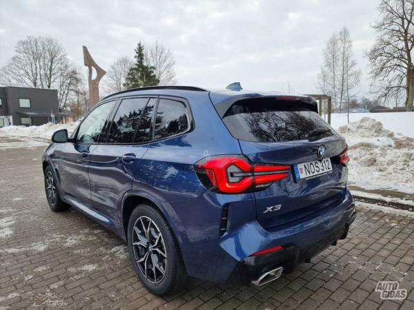 Blue BMW X3 2023 in Taurage, with an engine capacity of 2.00 L and mileage of 238 thousand km for 29900 €, photo 10 on AUTOMOTO.COM.LV