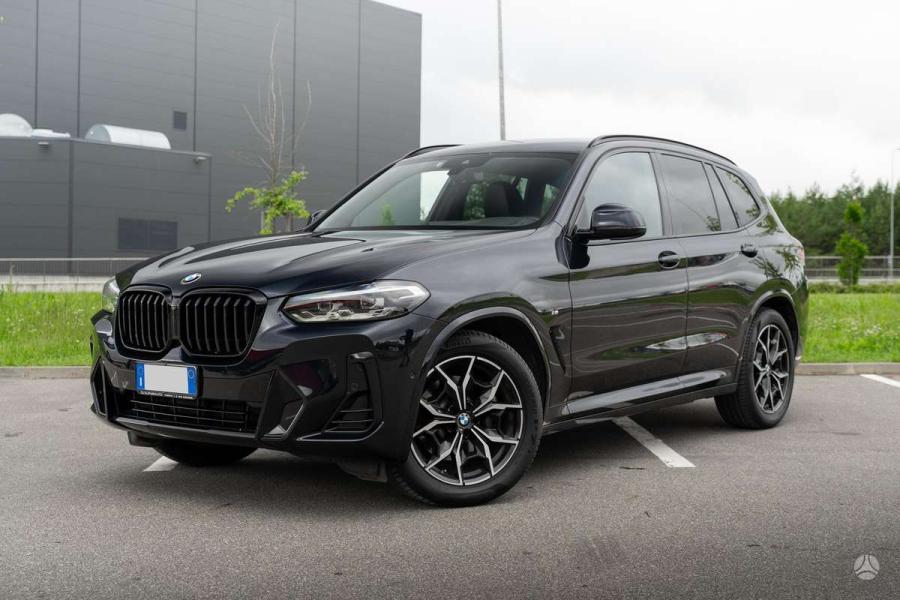 Blue BMW X3 2023 in Vilnius, with an engine capacity of 3.00 L and mileage of 175 thousand km for 30900 €, photo 1 on AUTOMOTO.COM.LV