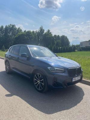 Blue BMW X3 2023 in Vilnius, with an engine capacity of 2.99 L and mileage of 37 thousand km for 48500 €, photo 4 on AUTOMOTO.COM.LV