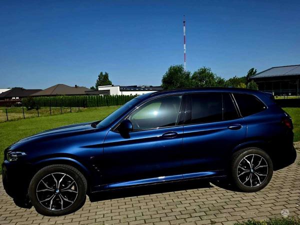 Blue BMW X3 2023 in Taurage, with an engine capacity of 2.00 L and mileage of 243 thousand km for 28900 €, photo 4 on AUTOMOTO.COM.LV