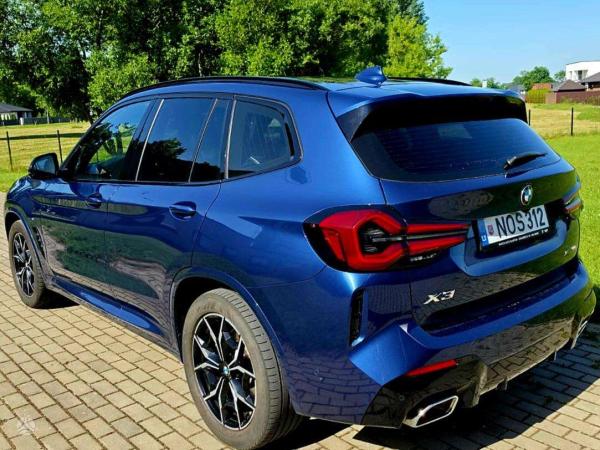Blue BMW X3 2023 in Taurage, with an engine capacity of 2.00 L and mileage of 243 thousand km for 28900 €, photo 5 on AUTOMOTO.COM.LV