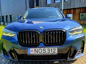 Blue BMW X3 2023 in Taurage, with an engine capacity of 2.00 L and mileage of 243 thousand km for 28900 €, photo 12 on AUTOMOTO.COM.LV