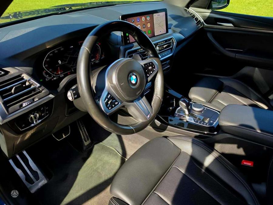 Blue BMW X3 2023 in Taurage, with an engine capacity of 2.00 L and mileage of 243 thousand km for 28900 €, photo 20 on AUTOMOTO.COM.LV