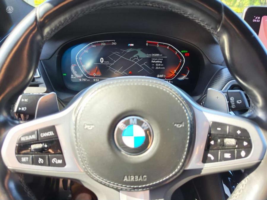 Blue BMW X3 2023 in Taurage, with an engine capacity of 2.00 L and mileage of 243 thousand km for 28900 €, photo 22 on AUTOMOTO.COM.LV