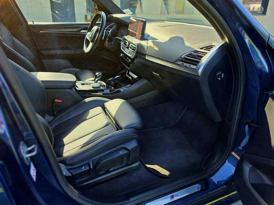 Blue BMW X3 2023 in Taurage, with an engine capacity of 2.00 L and mileage of 243 thousand km for 28900 €, photo 23 on AUTOMOTO.COM.LV