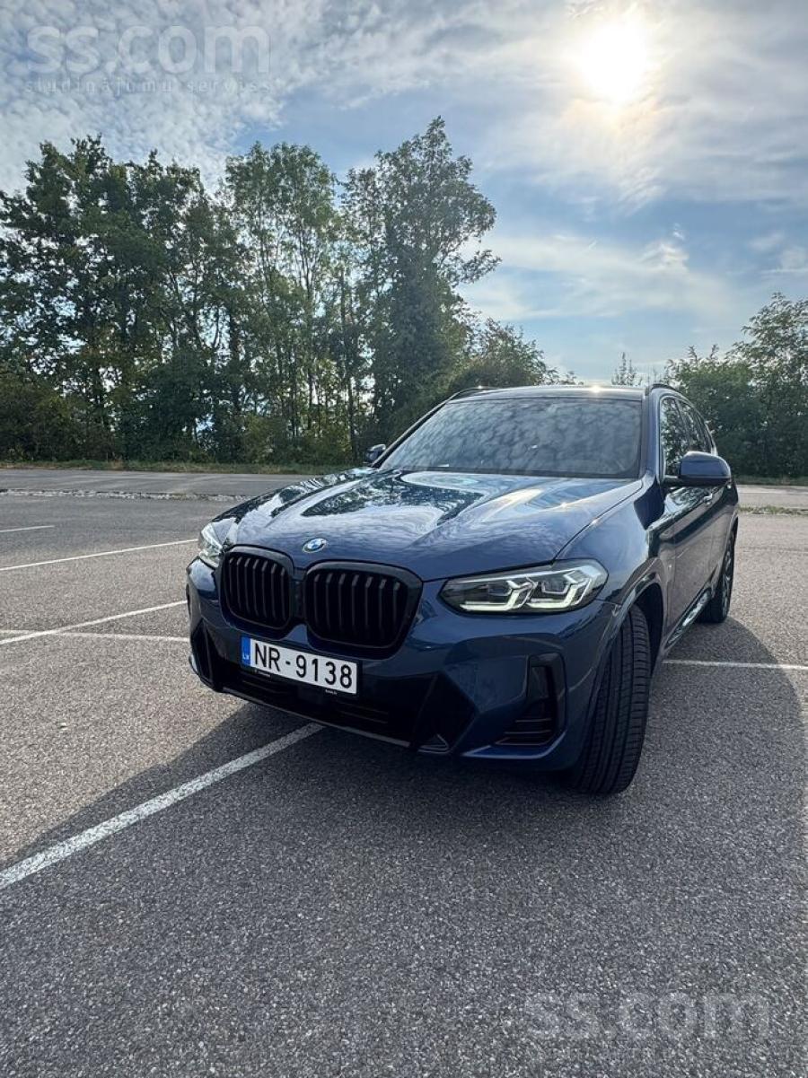 Zils BMW X3 2023 Rīga, ar dzinēja tilpumu 2.00 L un nobraukumu 125 tūkst. km par 36900 €, foto 1 vietnē AUTOMOTO.COM.LV