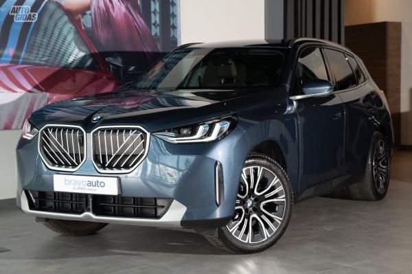 Blue BMW X3 2025 in Kaunas, with an engine capacity of 2.00 L and mileage of 6 thousand km for 59999 €, photo 1 on AUTOMOTO.COM.LV