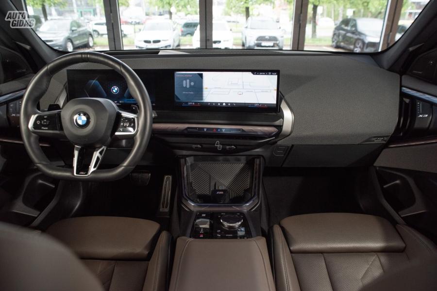 Blue BMW X3 2025 in Kaunas, with an engine capacity of 2.00 L and mileage of 12 thousand km for 59741 €, photo 23 on AUTOMOTO.COM.LV