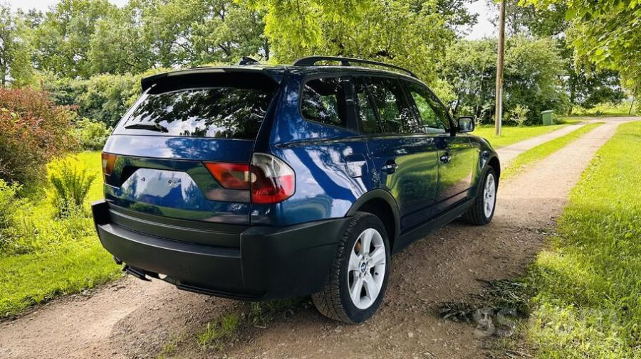 Zils BMW X3 2004 Bauska, ar dzinēja tilpumu 3.00 L un nobraukumu 345 tūkst. km par 2300 €, foto 4 vietnē AUTOMOTO.COM.LV