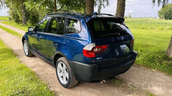 Zils BMW X3 2004 Bauska, ar dzinēja tilpumu 3.00 L un nobraukumu 345 tūkst. km par 2300 €, foto 5 vietnē AUTOMOTO.COM.LV