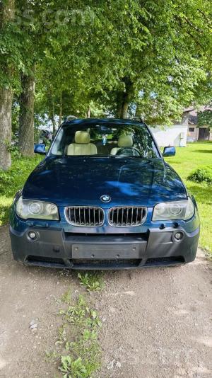 Zils BMW X3 2004 Bauska, ar dzinēja tilpumu 3.00 L un nobraukumu 345 tūkst. km par 2300 €, foto 7 vietnē AUTOMOTO.COM.LV