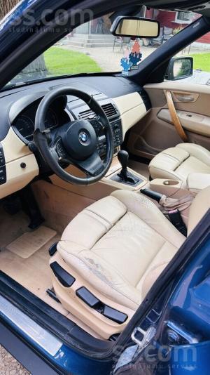 Zils BMW X3 2004 Bauska, ar dzinēja tilpumu 3.00 L un nobraukumu 345 tūkst. km par 2300 €, foto 10 vietnē AUTOMOTO.COM.LV