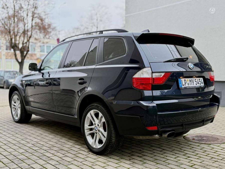 Blue BMW X3 2009 in Kaisiadorys, with an engine capacity of 2.00 L and mileage of 216 thousand km for 4450 €, photo 5 on AUTOMOTO.COM.LV