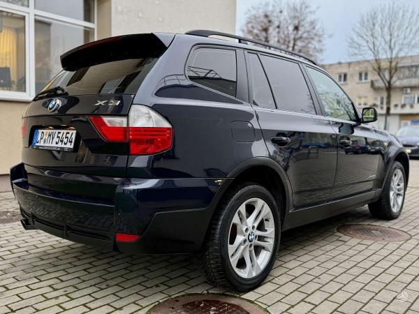 Blue BMW X3 2009 in Kaisiadorys, with an engine capacity of 2.00 L and mileage of 216 thousand km for 4450 €, photo 6 on AUTOMOTO.COM.LV