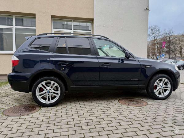 Blue BMW X3 2009 in Kaisiadorys, with an engine capacity of 2.00 L and mileage of 216 thousand km for 4450 €, photo 8 on AUTOMOTO.COM.LV