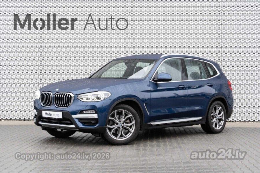 Blue BMW X3 2019 in Riga, with an engine capacity of 2.00 L and mileage of 149 thousand km for 27157 €, photo 1 on AUTOMOTO.COM.LV