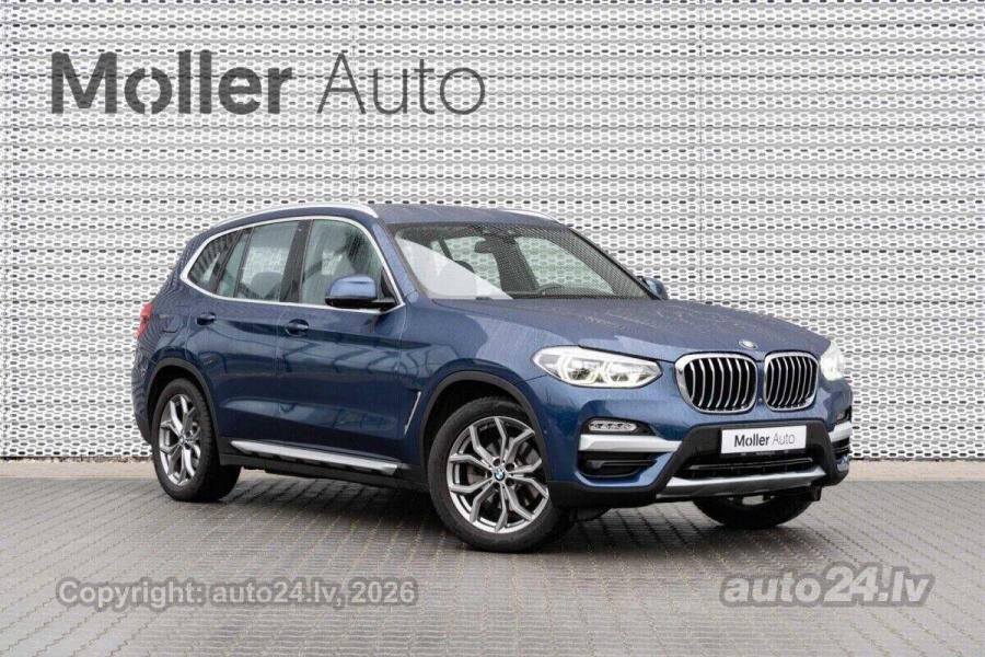 Blue BMW X3 2019 in Riga, with an engine capacity of 2.00 L and mileage of 149 thousand km for 27157 €, photo 2 on AUTOMOTO.COM.LV