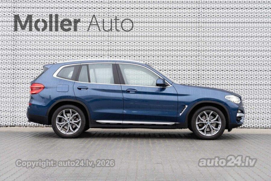 Blue BMW X3 2019 in Riga, with an engine capacity of 2.00 L and mileage of 149 thousand km for 27157 €, photo 5 on AUTOMOTO.COM.LV