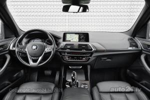 Blue BMW X3 2019 in Riga, with an engine capacity of 2.00 L and mileage of 149 thousand km for 27157 €, photo 6 on AUTOMOTO.COM.LV