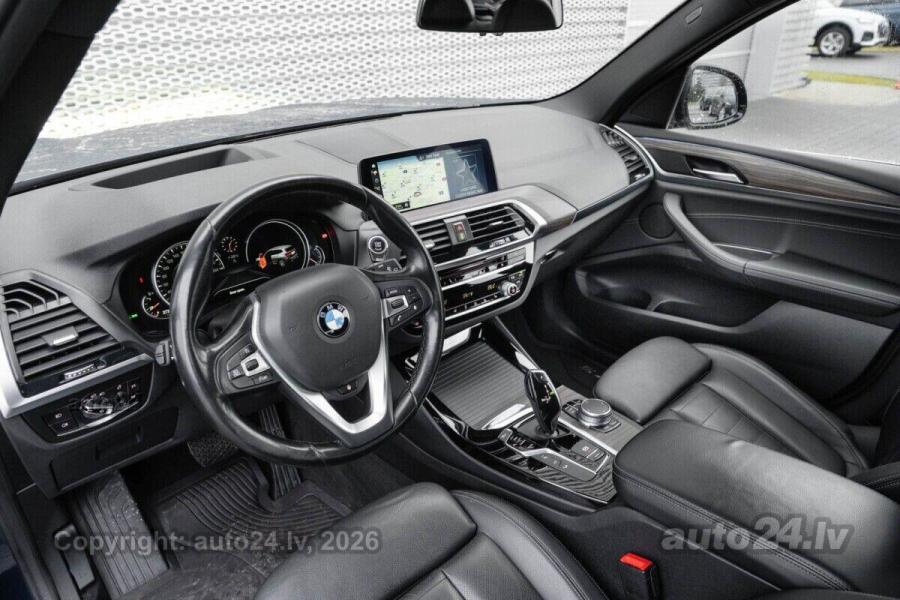 Blue BMW X3 2019 in Riga, with an engine capacity of 2.00 L and mileage of 149 thousand km for 27157 €, photo 11 on AUTOMOTO.COM.LV