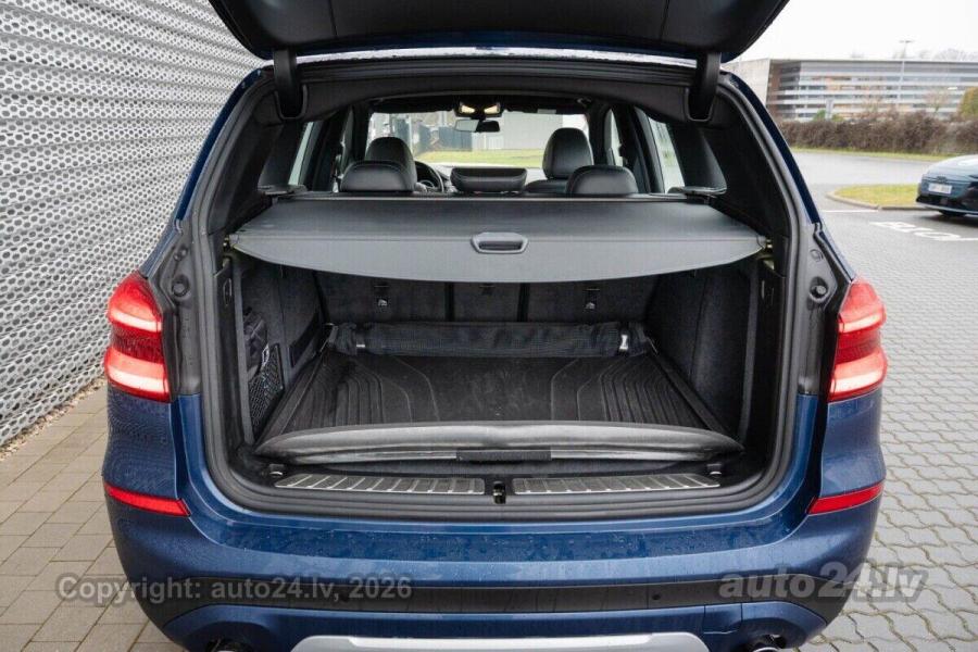 Blue BMW X3 2019 in Riga, with an engine capacity of 2.00 L and mileage of 149 thousand km for 27157 €, photo 26 on AUTOMOTO.COM.LV