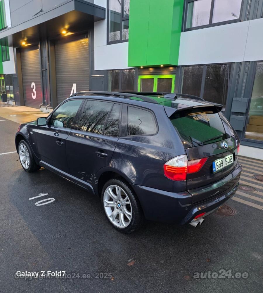 Blue BMW X3 2006 in Tallinn, with an engine capacity of 3.00 L and mileage of 262 thousand km for 7500 €, photo 9 on AUTOMOTO.COM.LV
