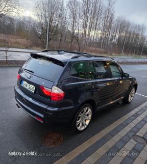 Blue BMW X3 2006 in Tallinn, with an engine capacity of 3.00 L and mileage of 262 thousand km for 7500 €, photo 10 on AUTOMOTO.COM.LV