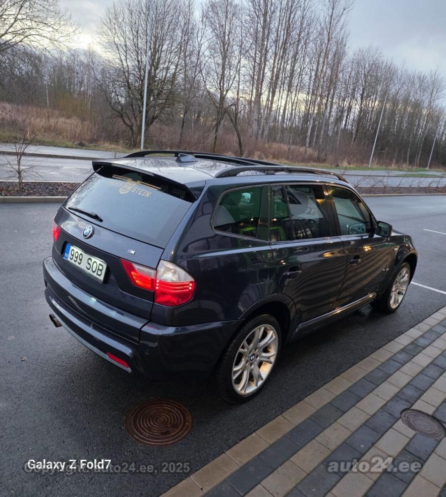Blue BMW X3 2006 in Tallinn, with an engine capacity of 3.00 L and mileage of 262 thousand km for 7500 €, photo 10 on AUTOMOTO.COM.LV