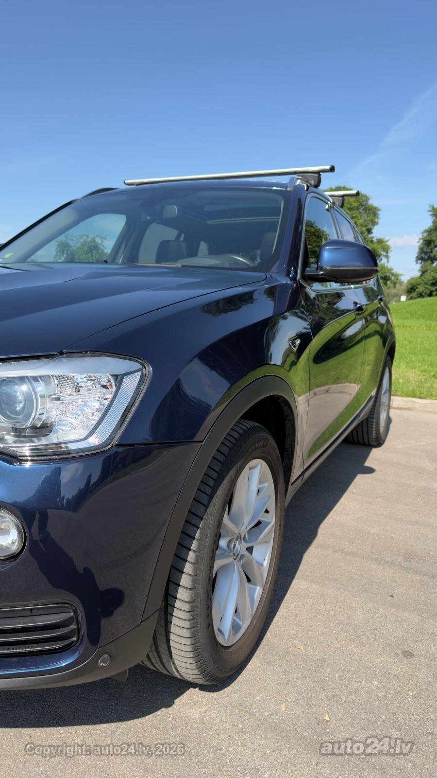 Blue BMW X3 2014 in Riga, with an engine capacity of 2.00 L and mileage of 260 thousand km for 12900 €, photo 4 on AUTOMOTO.COM.LV