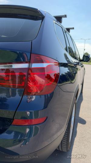 Blue BMW X3 2014 in Riga, with an engine capacity of 2.00 L and mileage of 260 thousand km for 12900 €, photo 7 on AUTOMOTO.COM.LV