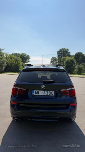 Blue BMW X3 2014 in Riga, with an engine capacity of 2.00 L and mileage of 260 thousand km for 12900 €, photo 8 on AUTOMOTO.COM.LV