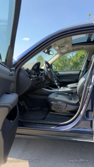 Blue BMW X3 2014 in Riga, with an engine capacity of 2.00 L and mileage of 260 thousand km for 12900 €, photo 10 on AUTOMOTO.COM.LV