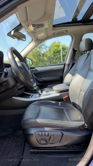 Blue BMW X3 2014 in Riga, with an engine capacity of 2.00 L and mileage of 260 thousand km for 12900 €, photo 11 on AUTOMOTO.COM.LV