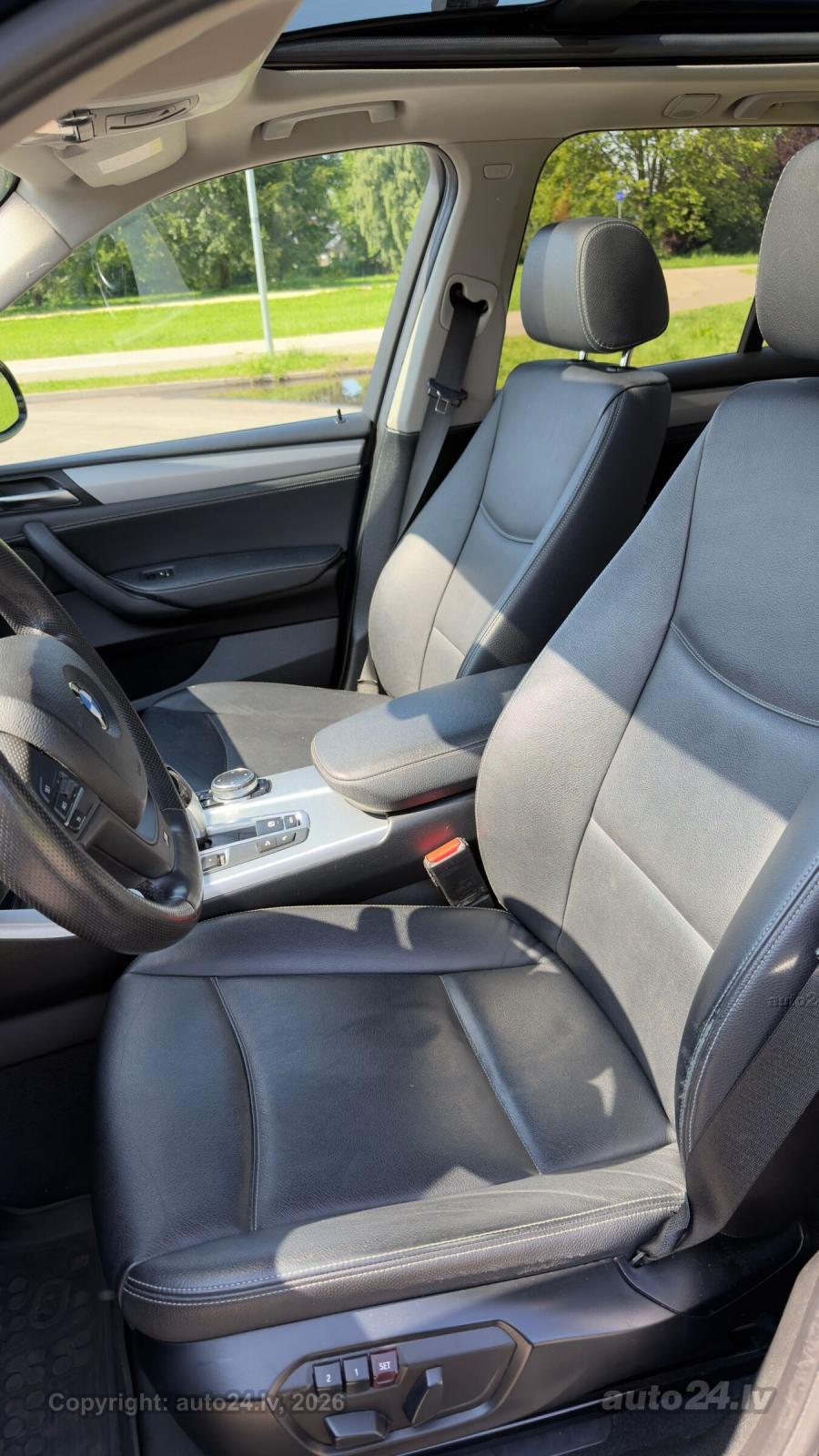 Blue BMW X3 2014 in Riga, with an engine capacity of 2.00 L and mileage of 260 thousand km for 12900 €, photo 12 on AUTOMOTO.COM.LV