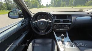 Blue BMW X3 2014 in Riga, with an engine capacity of 2.00 L and mileage of 260 thousand km for 12900 €, photo 20 on AUTOMOTO.COM.LV