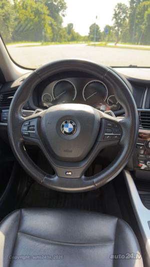 Blue BMW X3 2014 in Riga, with an engine capacity of 2.00 L and mileage of 260 thousand km for 12900 €, photo 25 on AUTOMOTO.COM.LV