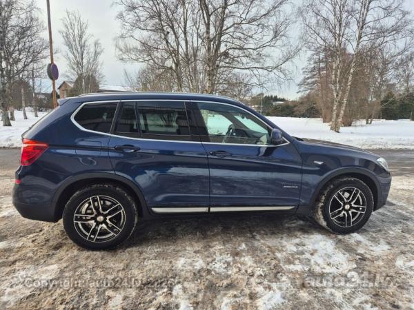 Blue BMW X3 2017 in Tallinn, with an engine capacity of 2.00 L and mileage of 116 thousand km for 21500 €, photo 3 on AUTOMOTO.COM.LV
