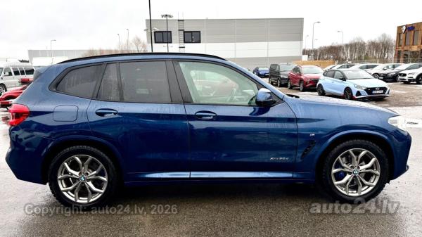 Blue BMW X3 2018 in Tallinn, with an engine capacity of 3.00 L and mileage of 0 thousand km for 26990 €, photo 3 on AUTOMOTO.COM.LV