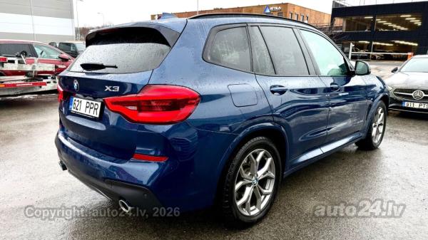 Blue BMW X3 2018 in Tallinn, with an engine capacity of 3.00 L and mileage of 0 thousand km for 26990 €, photo 6 on AUTOMOTO.COM.LV