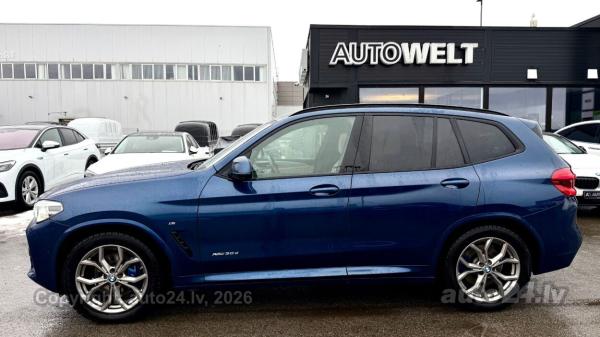 Blue BMW X3 2018 in Tallinn, with an engine capacity of 3.00 L and mileage of 0 thousand km for 26990 €, photo 7 on AUTOMOTO.COM.LV